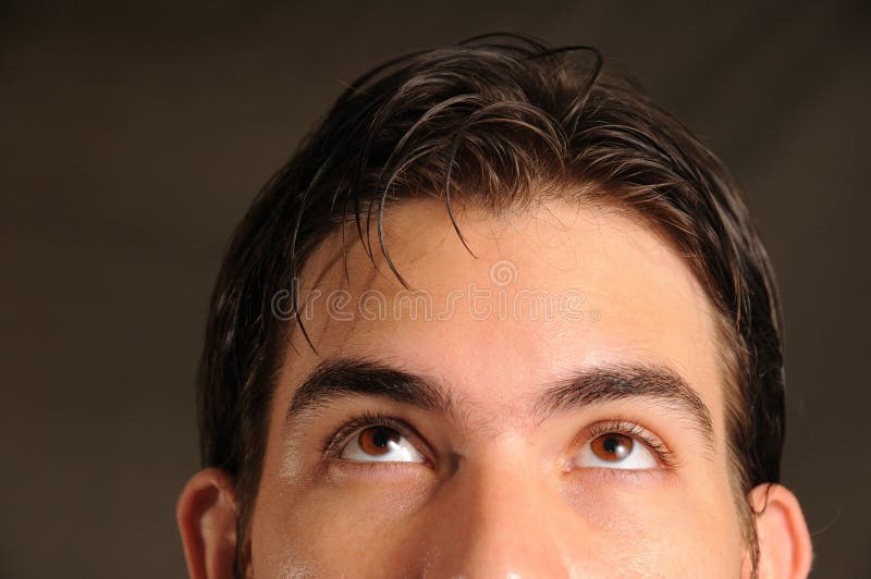 Friends With Heads Together Stock Photo - Image of face, looking: 4086352