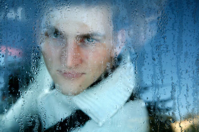 406 Man Looking Rain Window Stock Photos - Free & Royalty-Free Stock ...