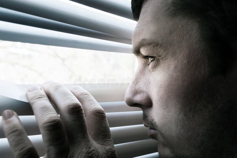 134 Man Looks Blinds Stock Photos - Free & Royalty-Free Stock Photos ...