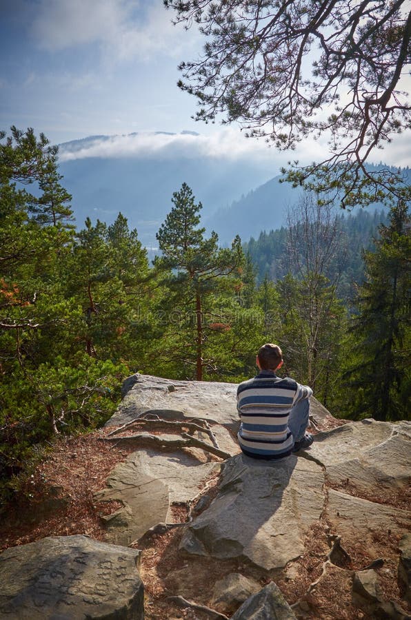 Man looks to the distance editorial stock image. Image of looks - 49581414