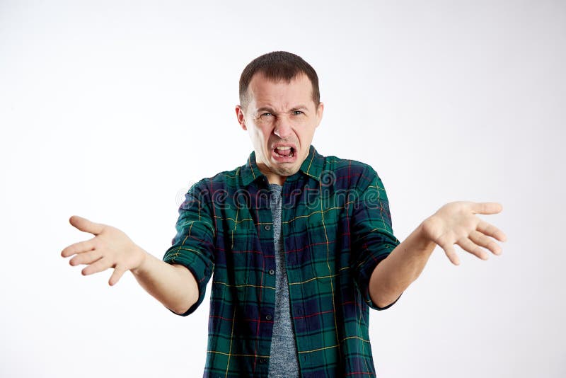 Man Lost, Defeat, Failed. Guy Is Disappointed, Bad Day Stock Photo ...