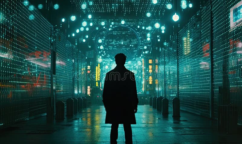 Future Matrix Simulation Stock Illustrations – 1,375 Future Matrix ...