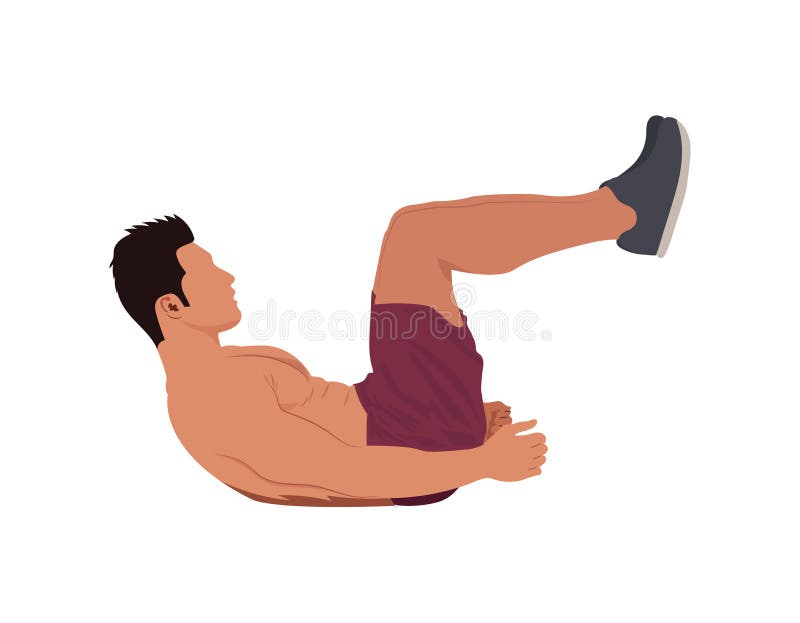 Fat Man Doing Workout Stock Illustrations – 562 Fat Man Doing Workout ...