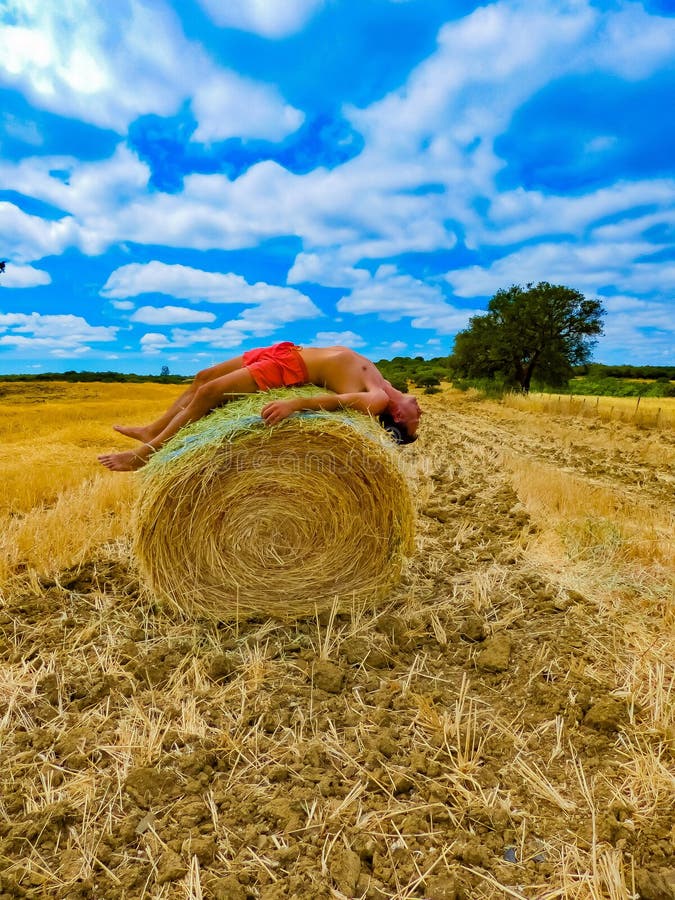 Straw Cylinder Box with Cap Isolated Stock Image - Image of white ...