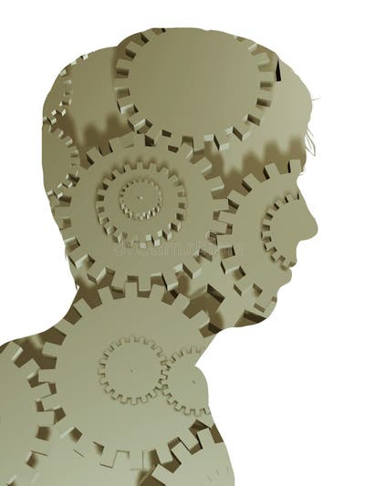 Man Machine stock illustration. Illustration of invention - 1745139