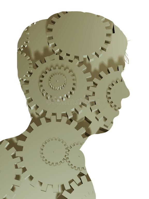 Man Machine stock illustration. Illustration of invention - 1745139