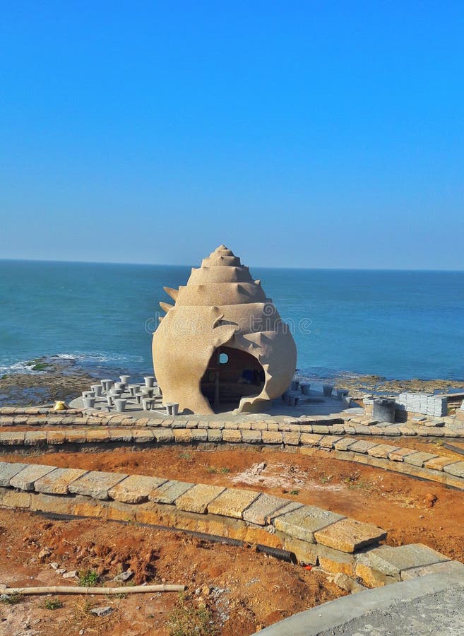 Man-made shell. stock image. Image of shell, blue, manmade - 121221359