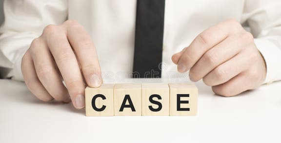 Man Made Word Case with Wood Blocks Stock Image - Image of cognition ...