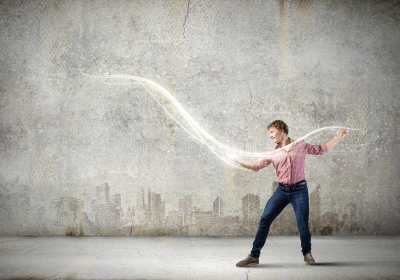 Man magician stock image. Image of conjure, magictrick - 46506661