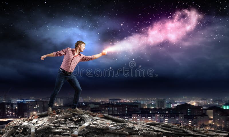 Man magician stock photo. Image of abracadabra, circus - 47111966