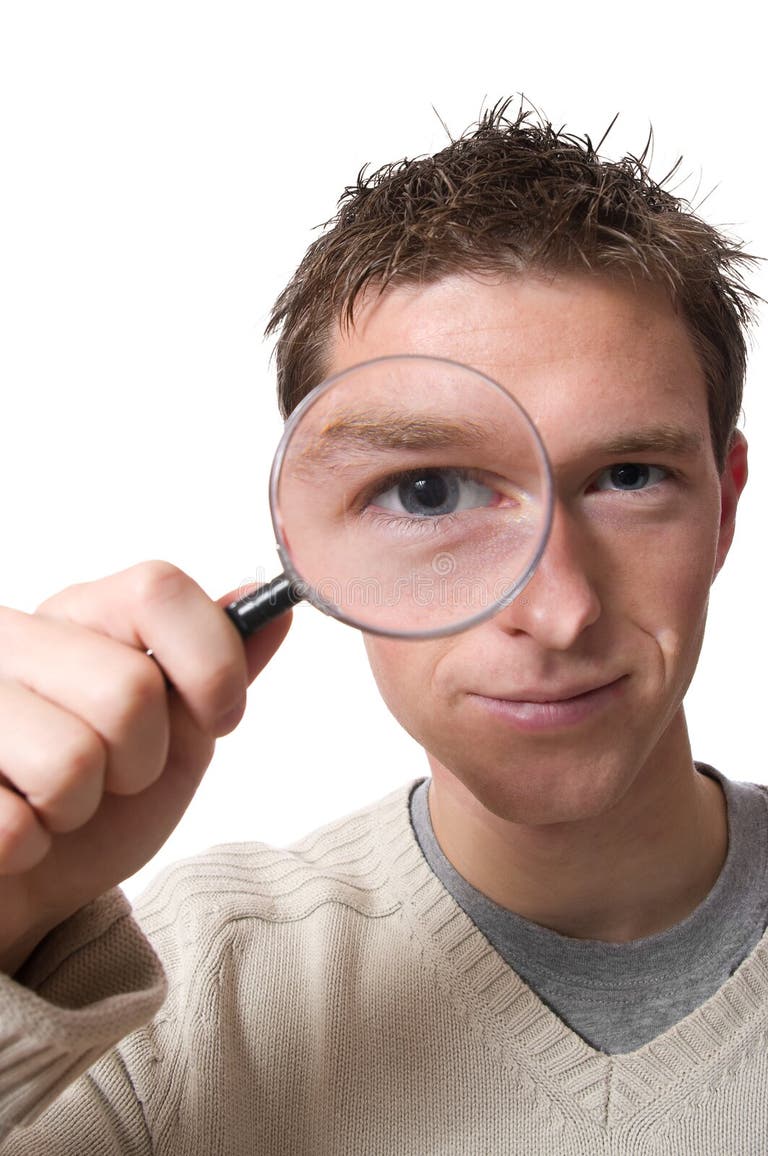 23,884 Man Magnifying Glass Stock Photos - Free & Royalty-Free Stock ...