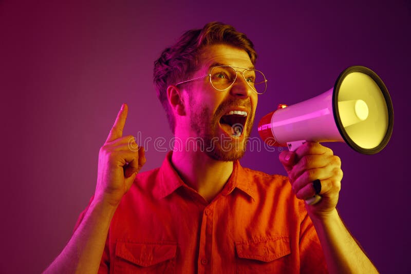 1,584 Man Making Announcement Stock Photos - Free & Royalty-Free Stock ...