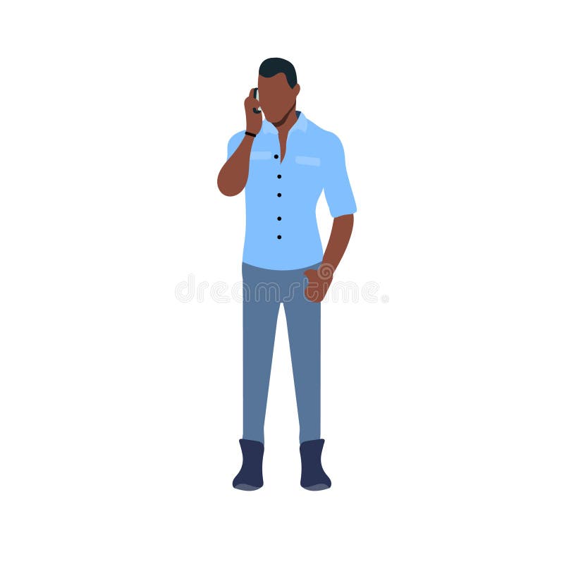 Cartoon Office Worker Making Phone Call Stock Illustrations – 42 ...