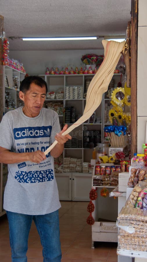 Man Making in a Candy Store Editorial Stock Image - Image of candy ...