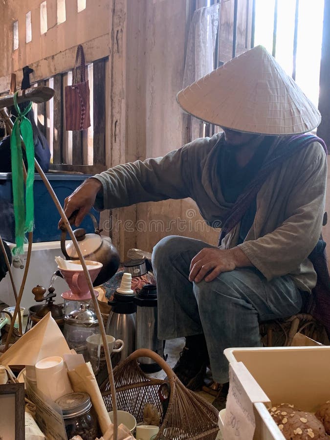 A Man Making Coffee in Chiangmai Editorial Stock Image - Image of local ...