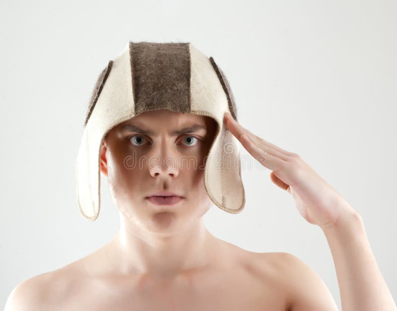 Man making funny face stock photo. Image of mime, expressing - 23713058