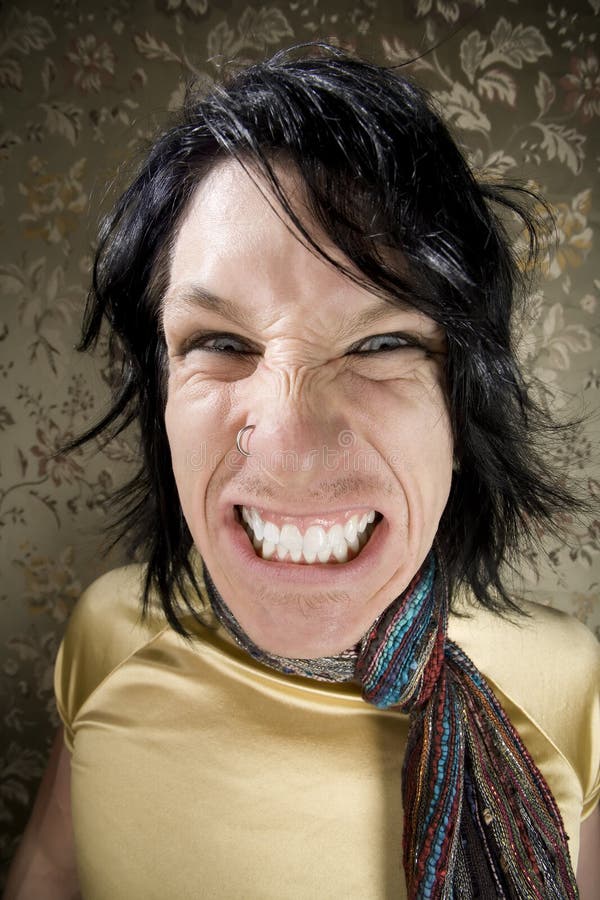 Man Making A Funny Face Picture. Image: 6431896