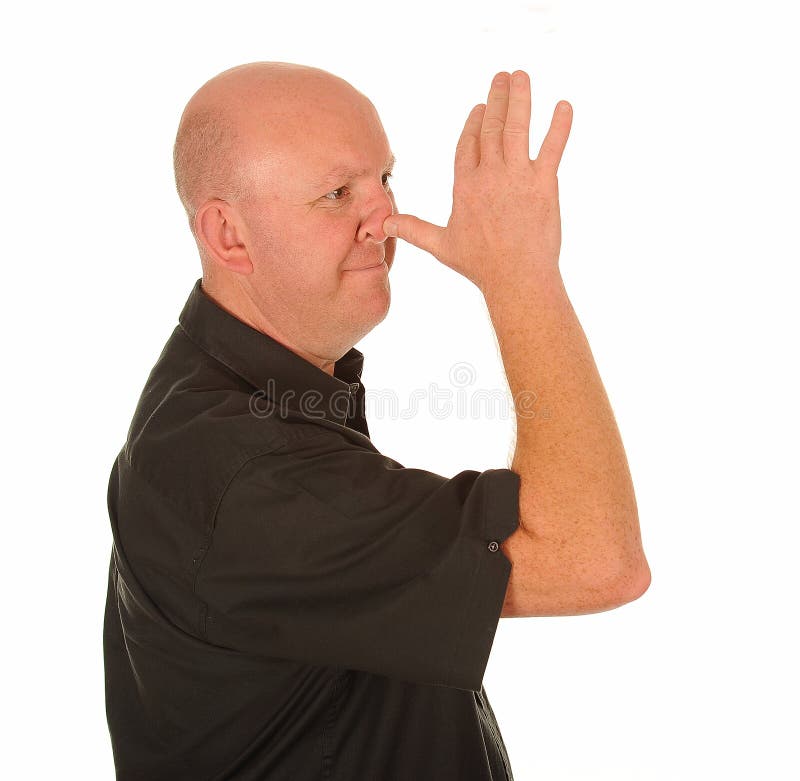 Man making rude gesture stock photo. Image of single - 26364886