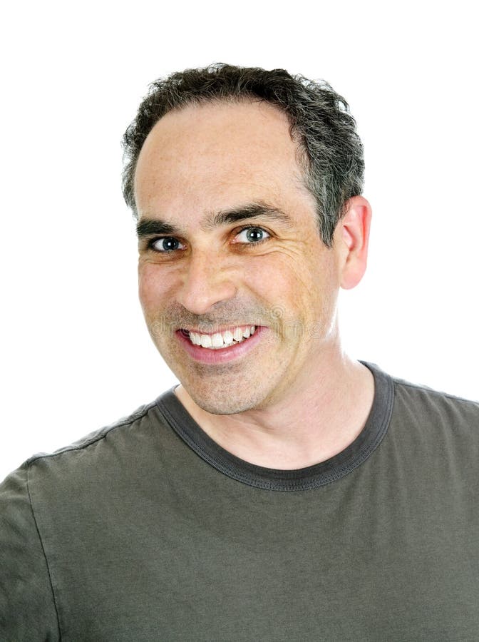 Man making a silly face stock image. Image of middle - 10467381