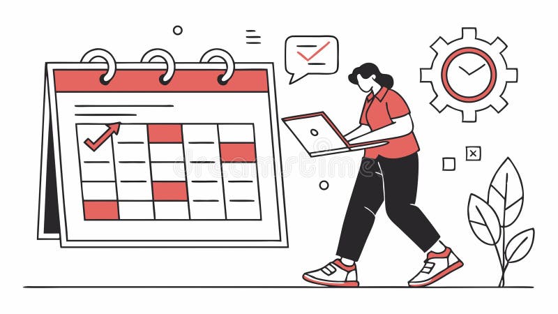 Working Time Planning Stock Illustrations – 7,216 Working Time Planning Stock Illustrations ...