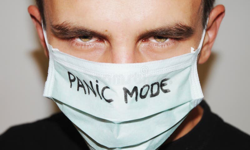 Man in mask stock photo. Image of danger, space, infection - 11683724