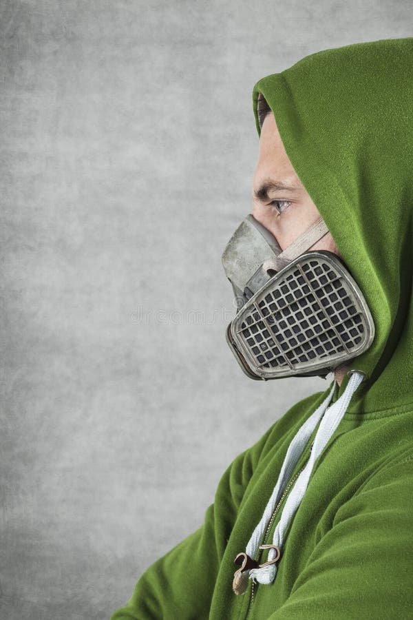 Man in mask on his face stock photo. Image of glove, confidence - 40709988