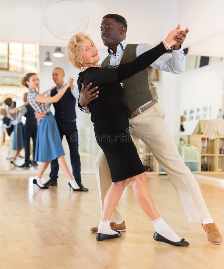 Man and Mature Woman Learning To Dance Classical Ballroom Dance Stock ... Man and Mature Woman Learning To Dance Classical Ballroom Dance Stock ...