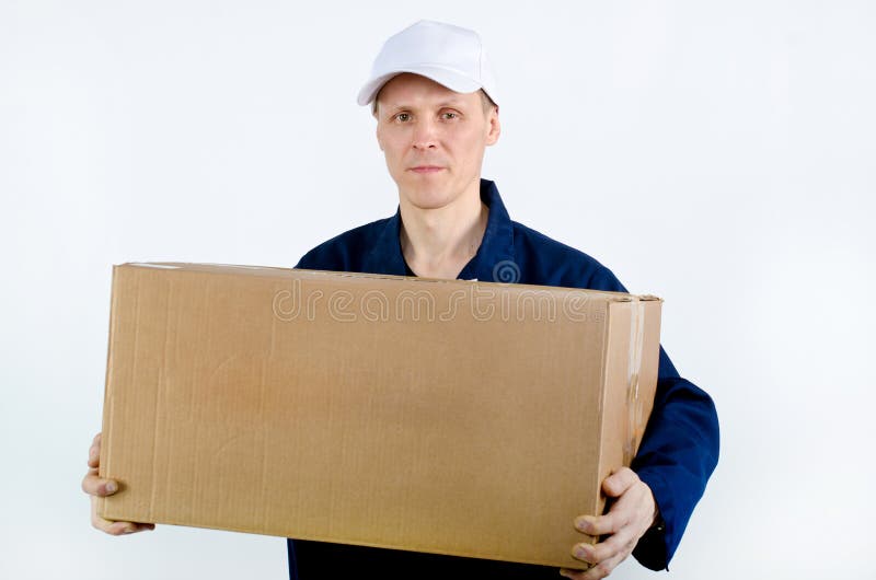 A man in a special loader stock image. Image of pigtails - 117850151