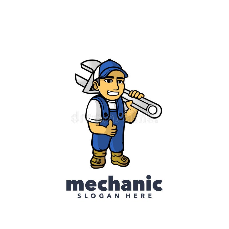 Mechanic Service Man Logo Stock Illustrations – 2,631 Mechanic Service ...