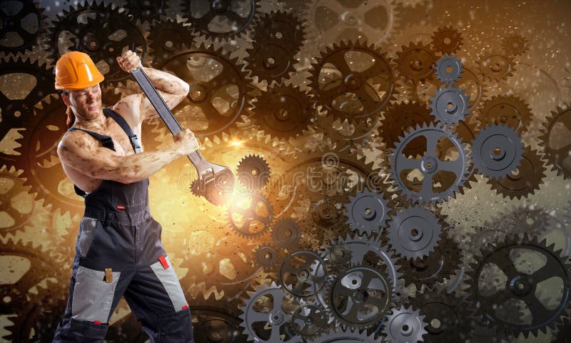 259 Bodybuilder Mechanic Stock Photos - Free & Royalty-Free Stock ...