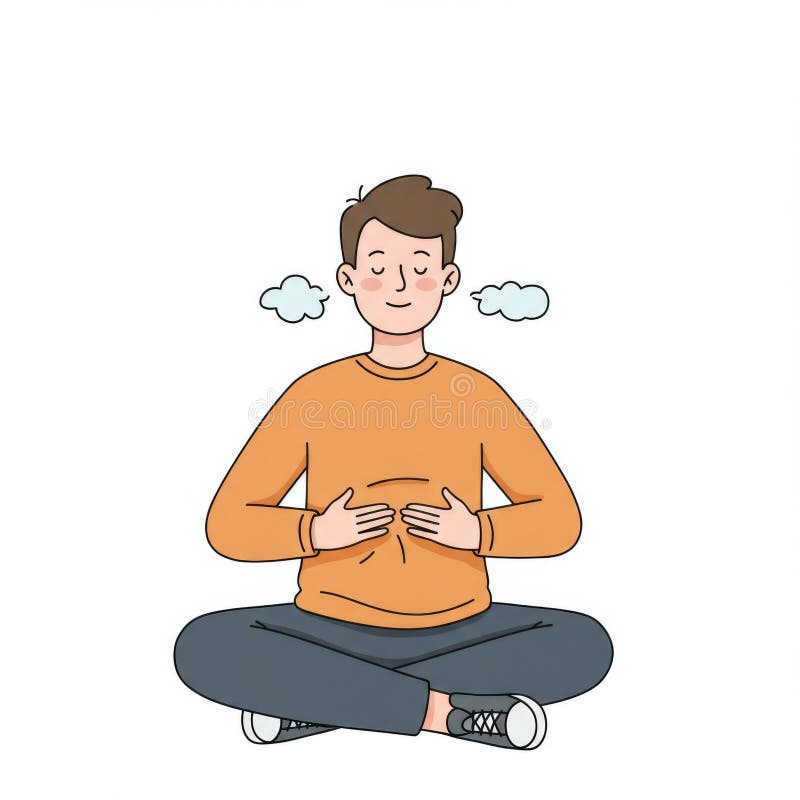 Cross Legged Position Stock Illustrations – 1,434 Cross Legged Position ...