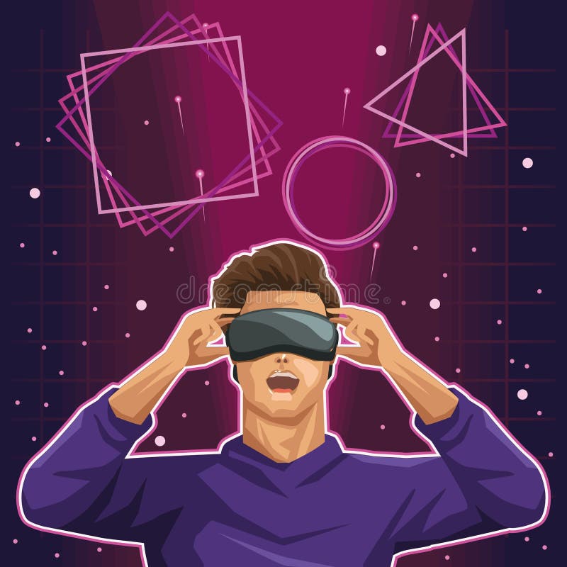 Metaverse Man Stock Illustrations – 1,327 Metaverse Man Stock ...