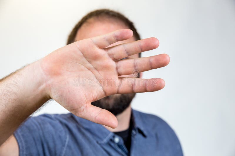 Man in Mid 30s Poses for Studio Portrait Stock Photo - Image of human ...