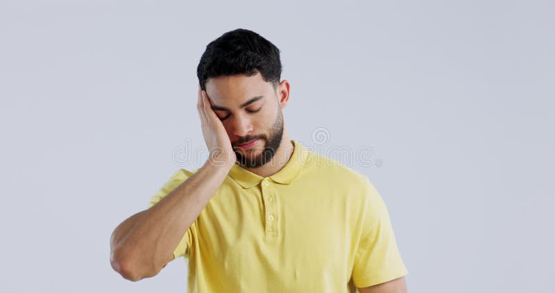 Facepalm Gesture Forget Regret Woman Doh Gif Loop Stock Footage - Video ...