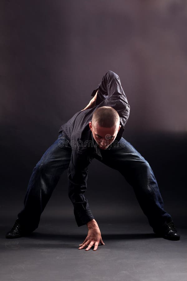 Man modern dancer stock photo. Image of performer, creative - 12909414