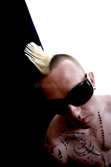 Mohawk Shirtless Man Stock Photos - Free & Royalty-Free Stock Photos ...