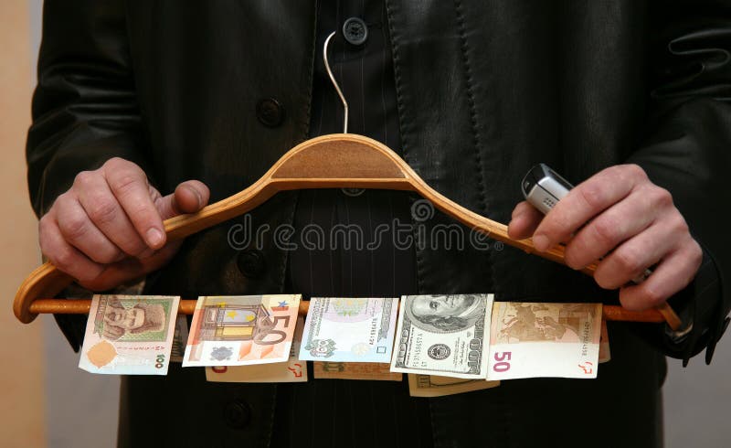 A man with money stock image. Image of finance, budget - 1632883