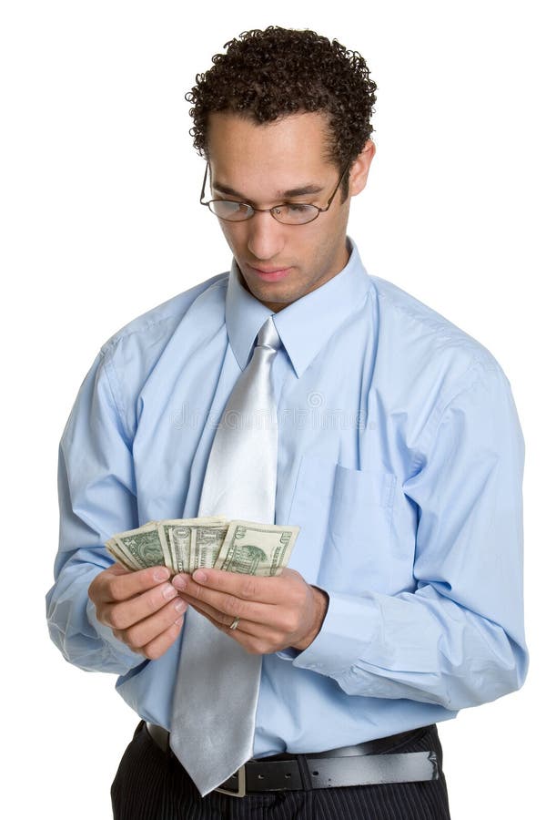 Referee: Counting Money from a Bribe Stock Photo - Image of occupation ...