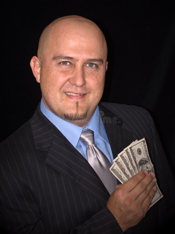 Man with Money stock photo. Image of upscale, money, dollar - 7471252
