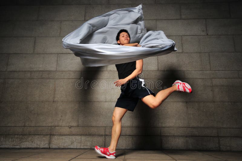 Man in Motion 5 stock image. Image of motion, shapes, male - 6074007