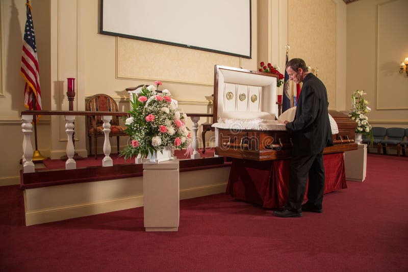 A man mourning stock photo. Image of funeral, people - 56450926