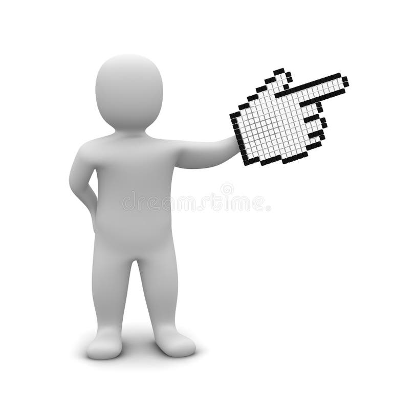 Pointing Finger Cursor Mouse Stock Illustrations – 1,974 Pointing ...