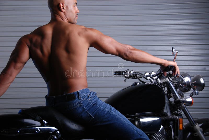 Man with muscular back. stock photo. Image of tight, metal - 7904198