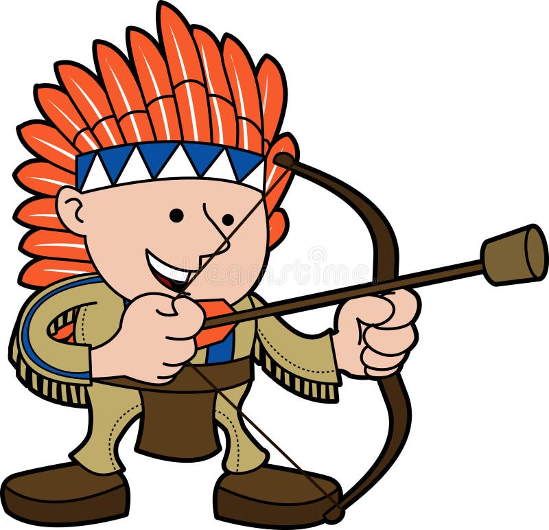 Native American Man Clipart