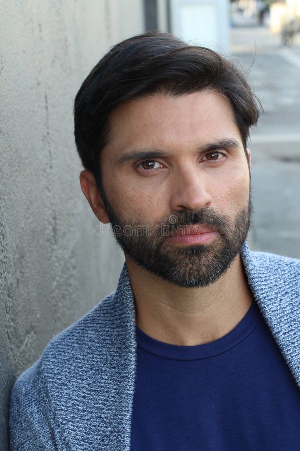 Man with Natural Effortless Beauty Stock Image - Image of exfoliation ...