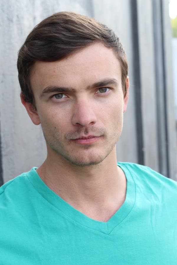 Man with Natural Effortless Beauty Stock Photo - Image of keratin ...