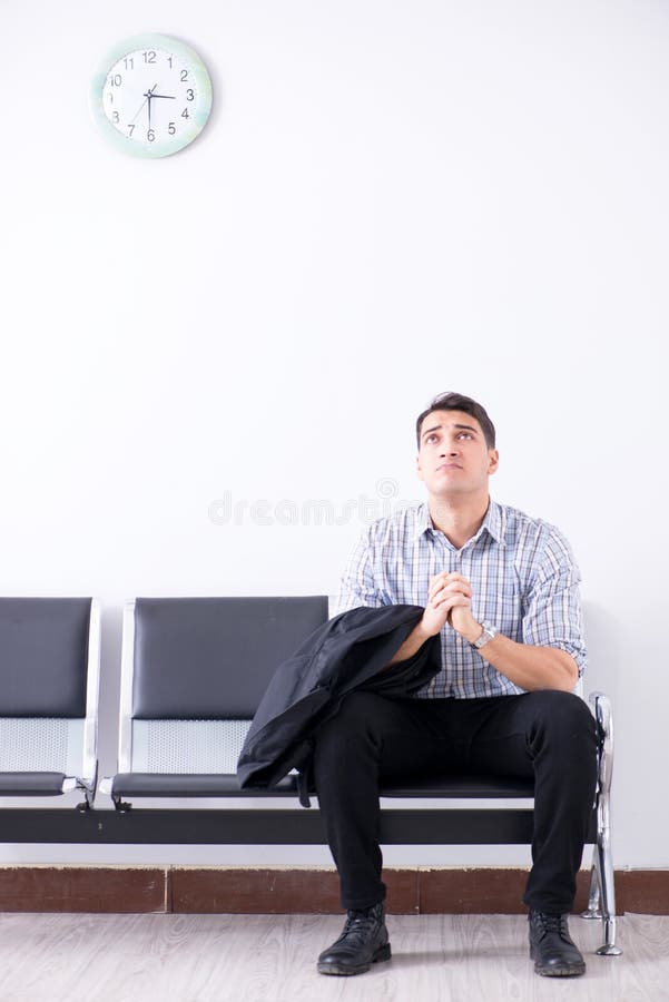 Person Waiting Impatiently