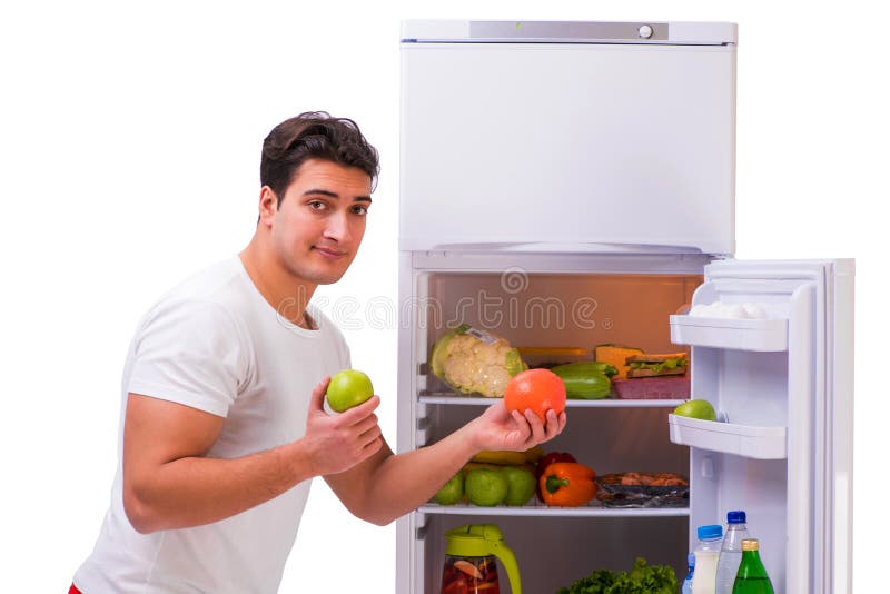617 Man Searching Food Freezer Stock Photos - Free & Royalty-Free Stock ...