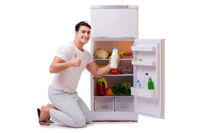 617 Man Searching Food Freezer Stock Photos - Free & Royalty-Free Stock ...