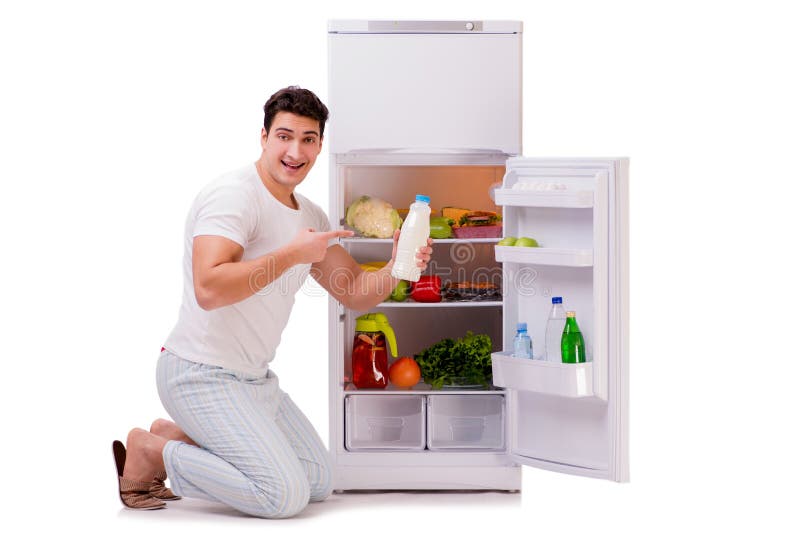 617 Man Searching Food Freezer Stock Photos - Free & Royalty-Free Stock ...